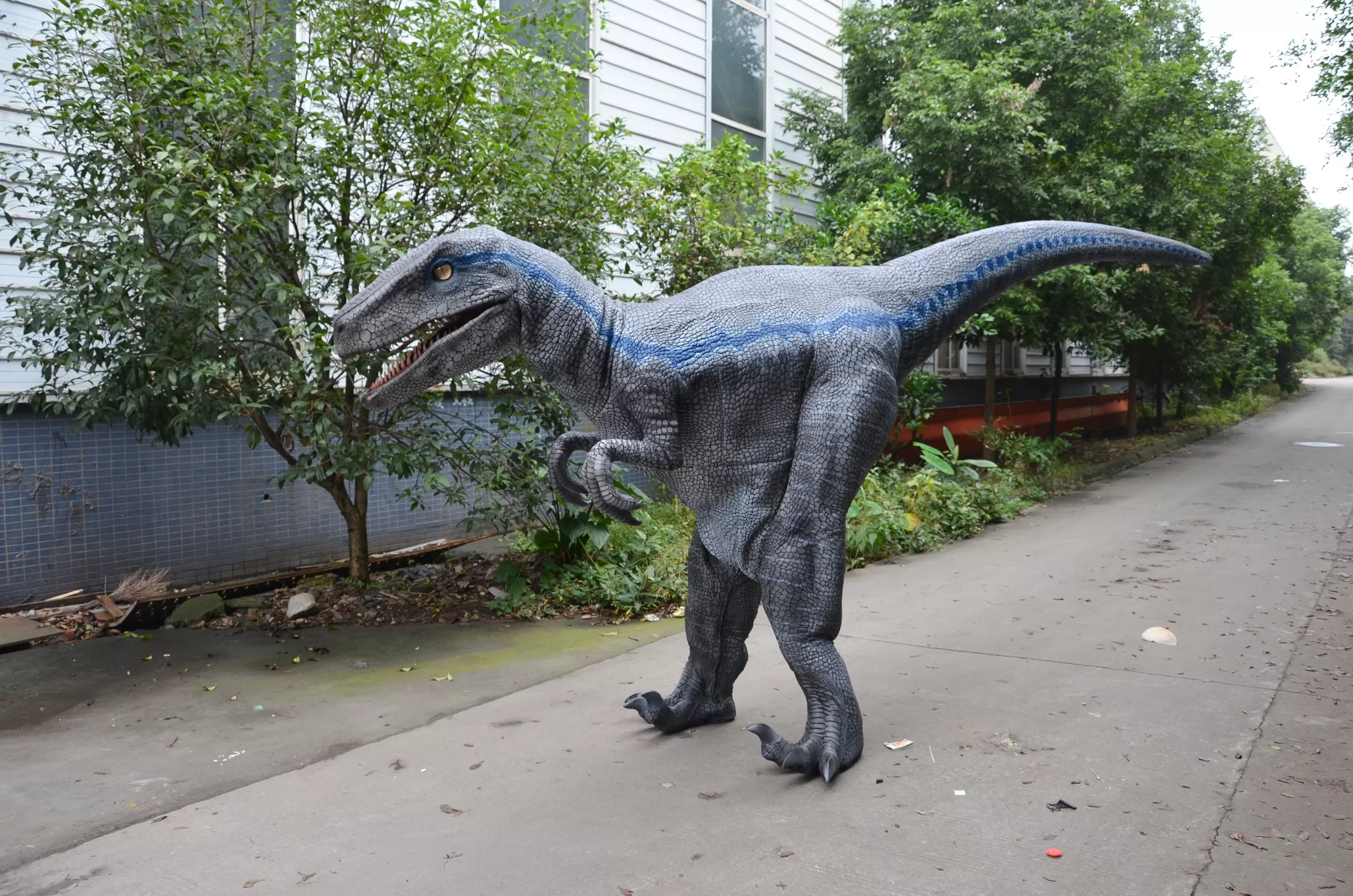 Customized Jurassic Suit Artificial Dinosaur Costume Realistic for sale ...